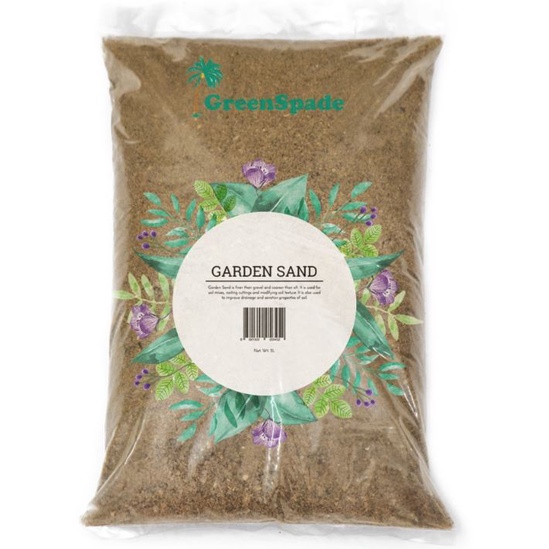 GS Garden Sand 5L - Soil and Fertiliser for Garden Indoor Outdoor Plant ...
