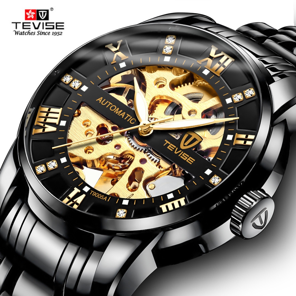 TEVISE Original Men's Business Watch, Fashionable Full-automatic ...