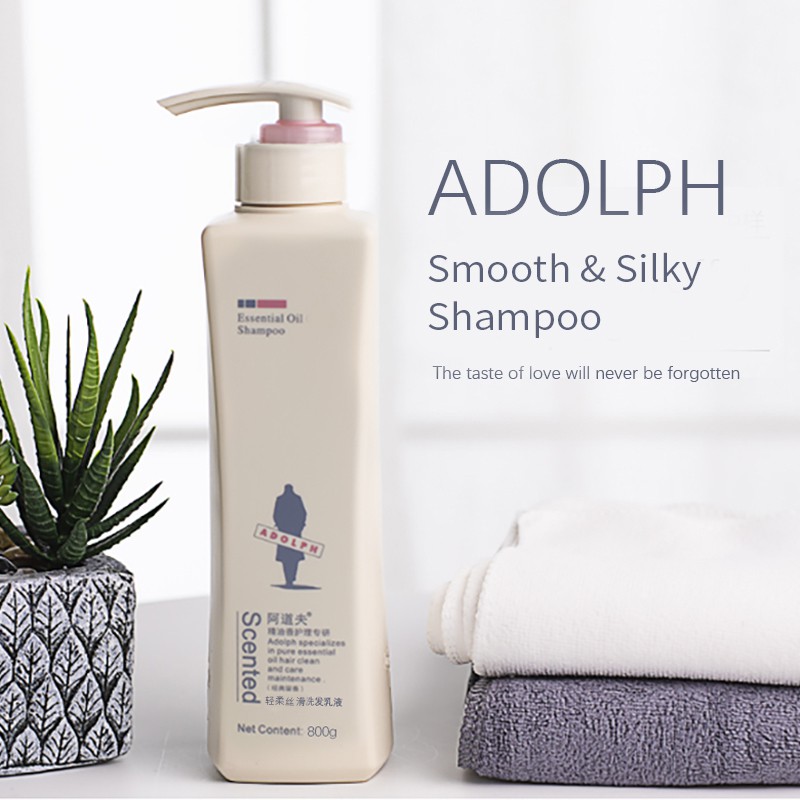 Adolph Shampoo 800ml (Popular in HongKong) 100% AUTHENTIC!! | Shopee ...