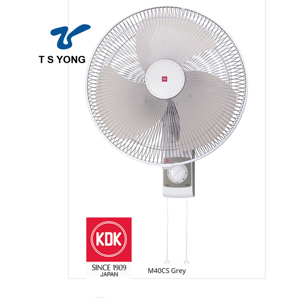 KDK M40CS 16'' WALL FAN WITHOUT REMOTE CONTROL | Shopee Singapore
