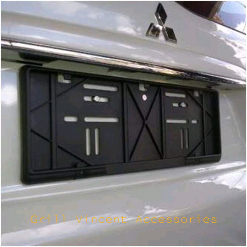 Astra izy model car number plate holder - Frame bracket 46 cm | Shopee ...