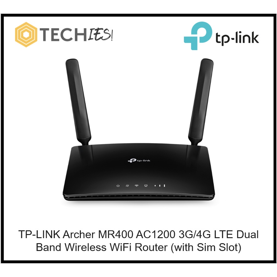 TP-LINK Archer MR400 AC1200 3G/4G LTE Dual Band Wireless WiFi Router ...