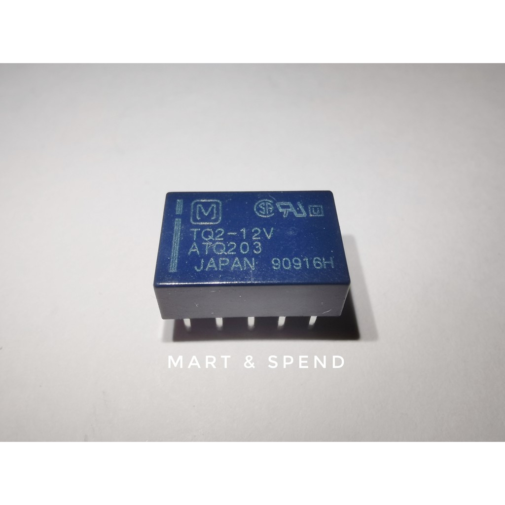 PANASONIC Signal TQ-Relay TQ2-12V ATQ203 (100 % engineering in JAPAN) | Shopee Singapore