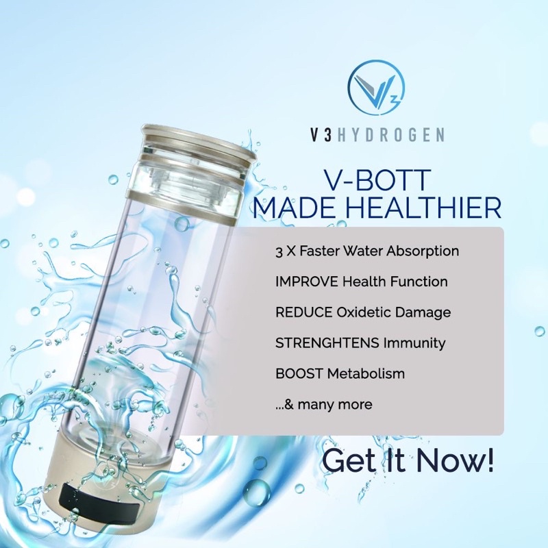 V3 Terahertz Hydrogen Bottle : V-Bott | Shopee Singapore