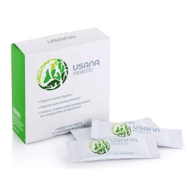 Usana Probiotic Probiotics ️ 12 Billion Active Good Bacteria 14 Packs ...