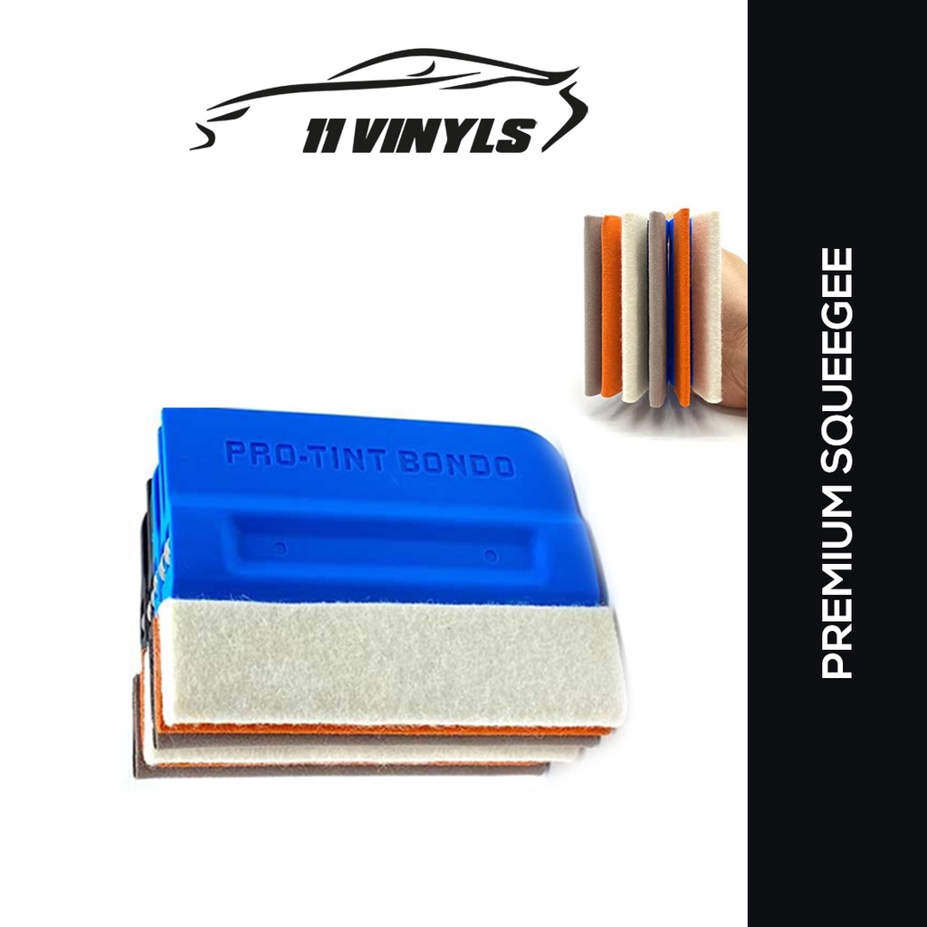 Magnetic Squeegee - Soft Suede Felt Tip Board for Vinyl (Car Wrap ...