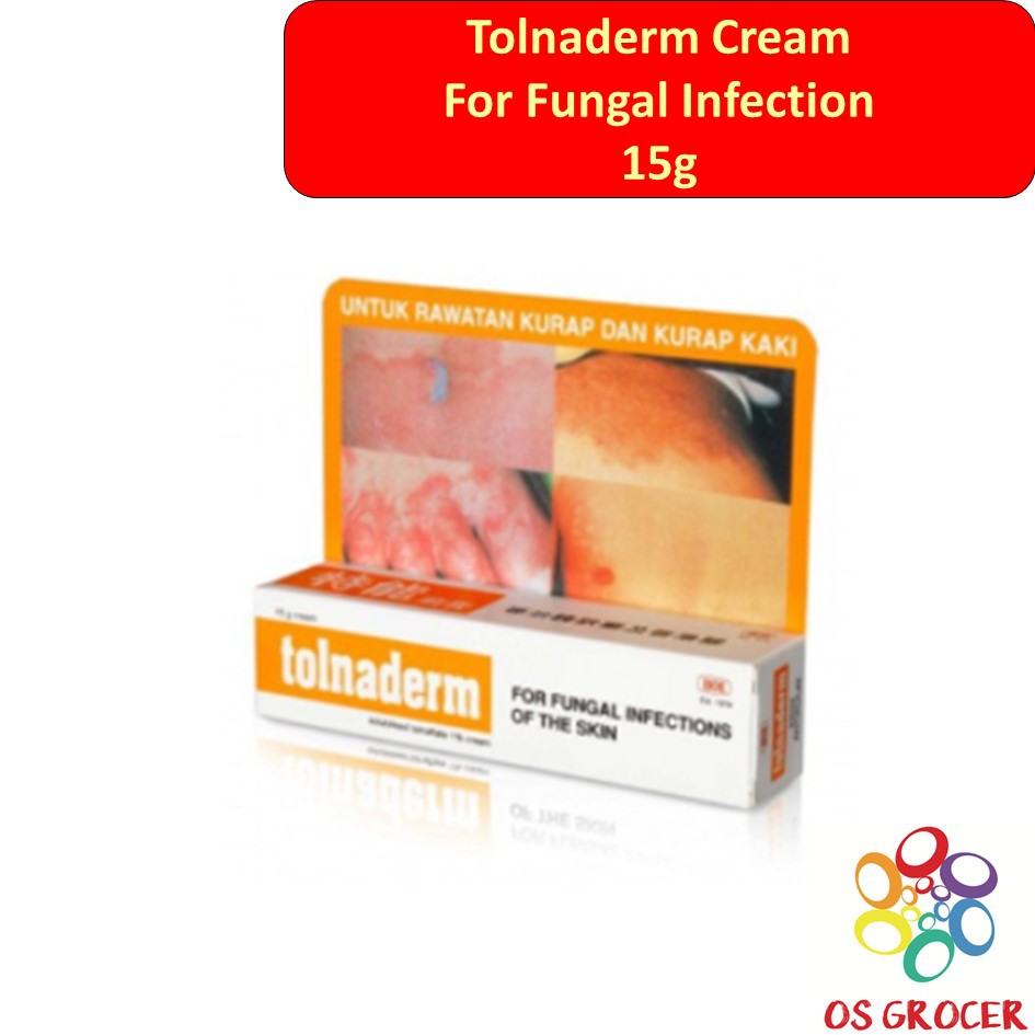 Tolnaderm Cream 15g ( For Fungal Infections ) | Shopee Singapore