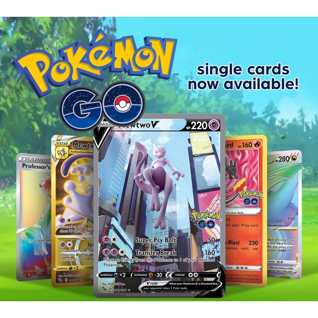 Pokemon Go Singles Ultra Rares / Holos / Rev Holos | Shopee Singapore