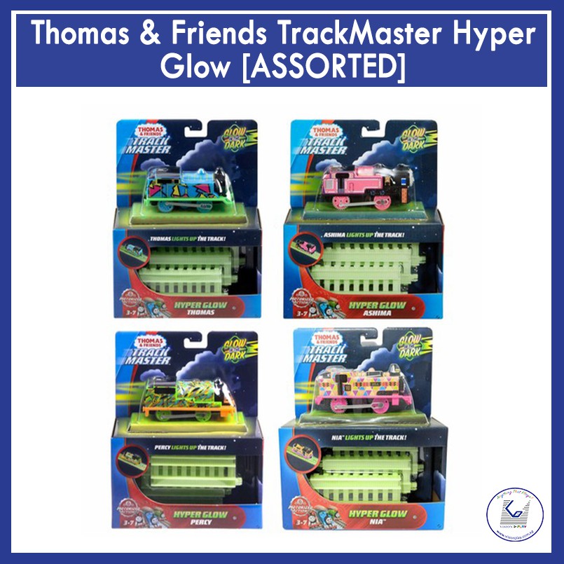 Thomas & Friends Assorted TrackMaster Hyper Glow Trains Fun Tracks Kids ...