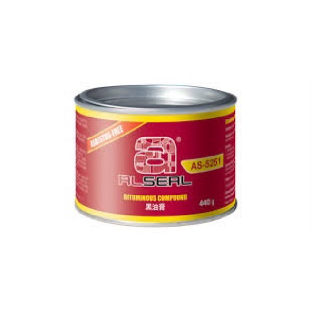 Alseal Bitumen Sealant 440g Weather Roofing | Shopee Singapore