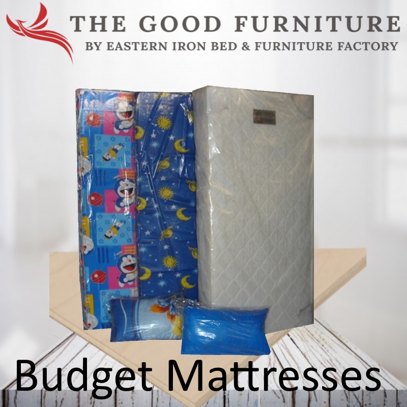 Single Size Mattress. Sponge. Foam. Wooden Bed Plank. Plywood. Budget ...