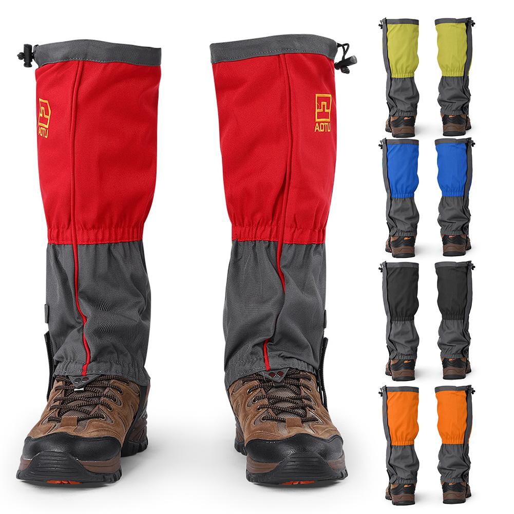 Waterproof Ski Snow Legging Leg Gaiters Boot Shoe Cover Climbing Hiking ...
