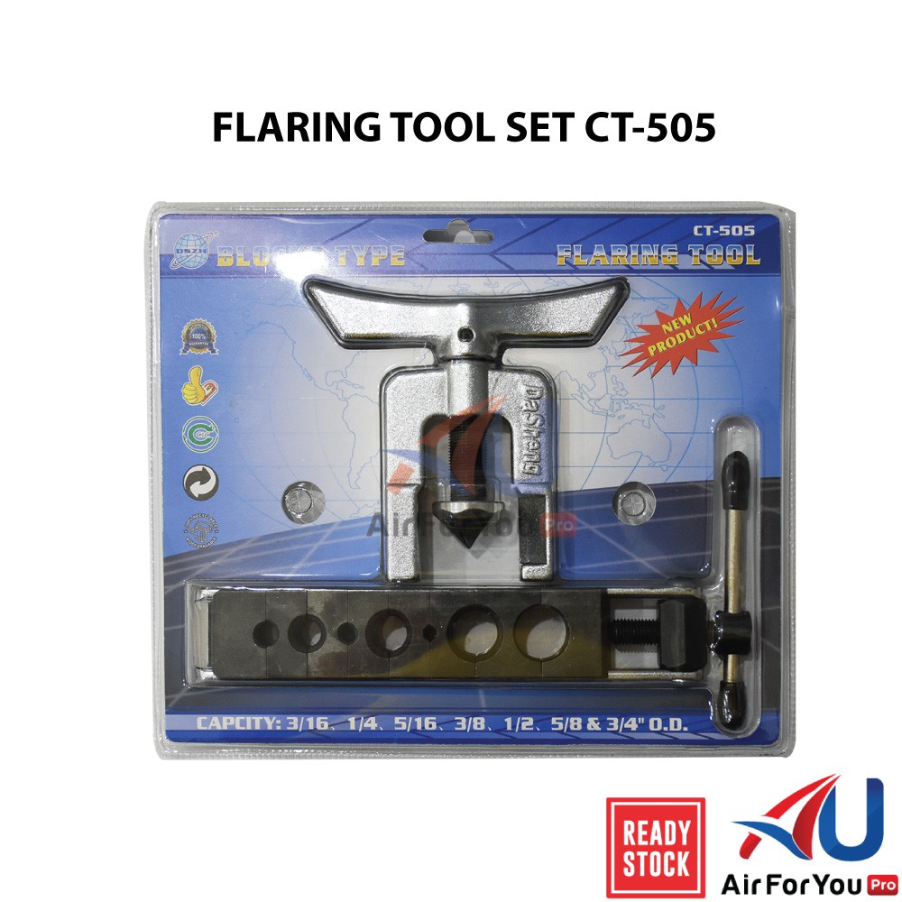 Refrigeration Tube Flaring Machine Blocks Type Flaring Tool (CT-505 ...