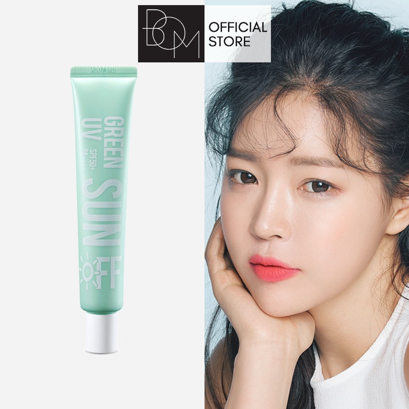 BOM Green UV Sun Off SPF 50+ PA++++ Sun Screen Sun Block SG Official ...