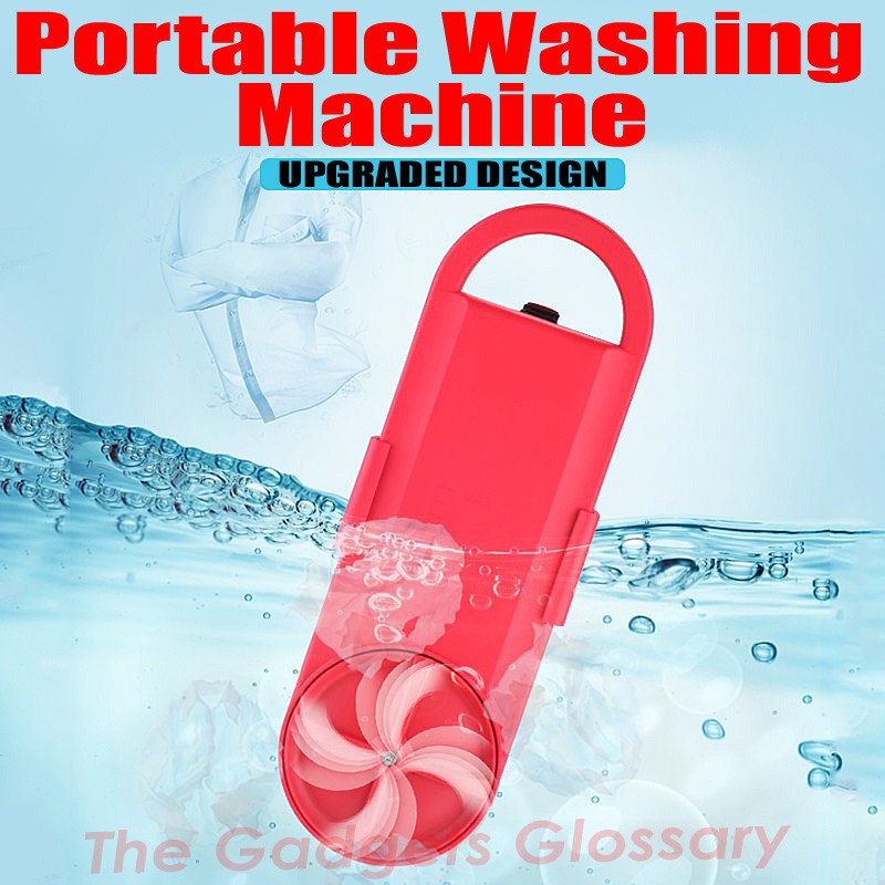 Portable Washing Machine Cloths Baby Clothing Laundry Small Mini ...