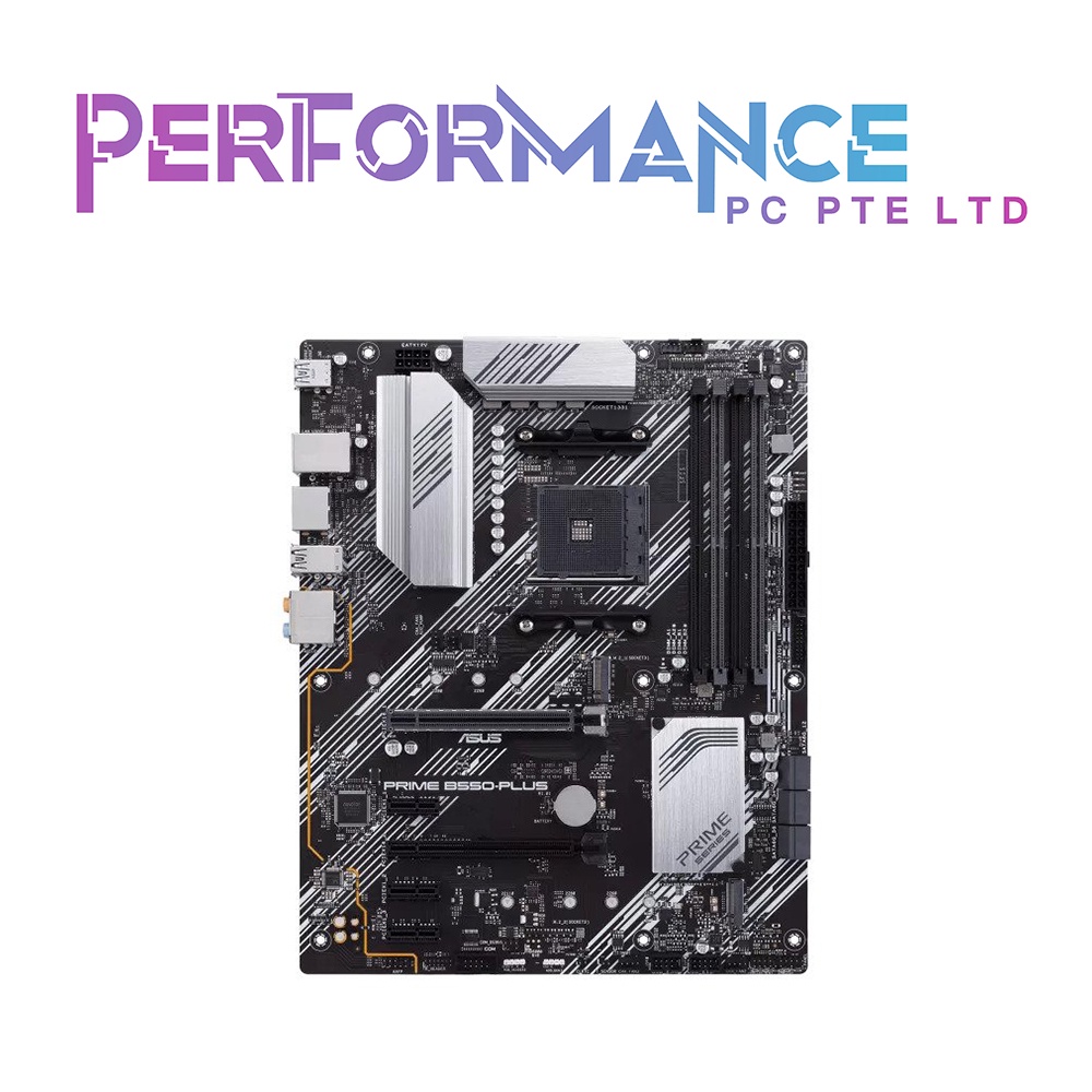 ASUS Prime B550-PLUS AMD B550 Ryzen AM4, dual M.2, ATX motherboard (3 ...
