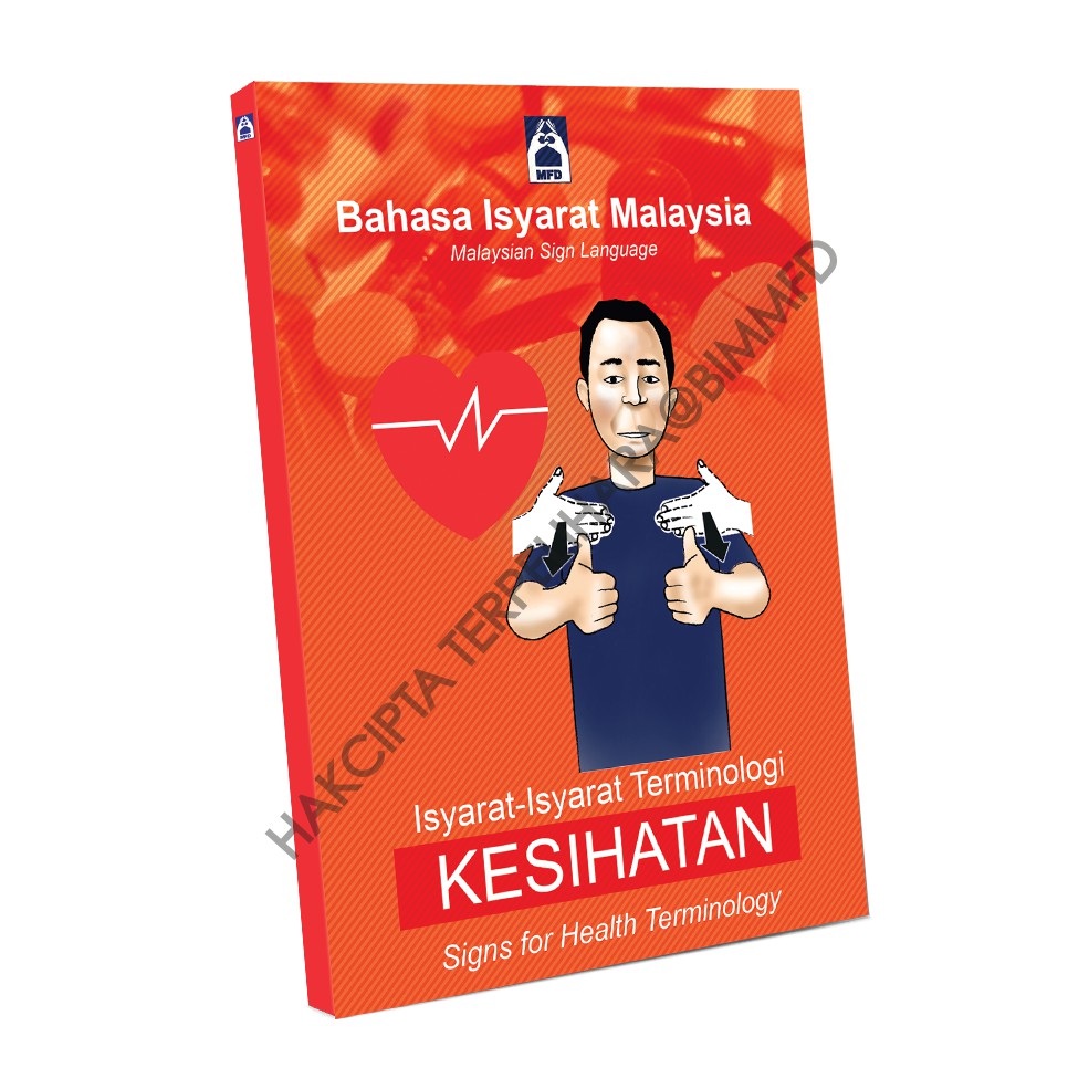 Sign Language Book - Sign Language - Signs Health Terminology | Shopee ...