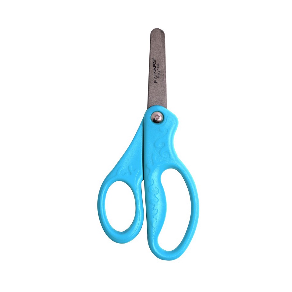 Fiskars Kids Recycled Scissors, 13cm | Recycled materials gunting ...