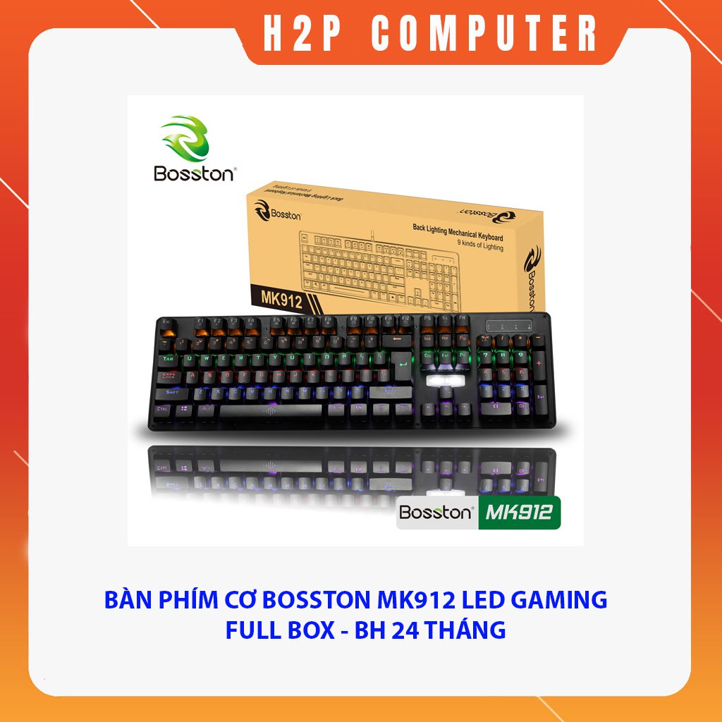 Bosston MK912 mechanical keyboard - Blue switch - New - Genuine ...