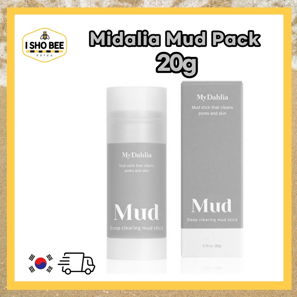 [ISHOBEE] Midalia (MyDahlia) Deep Clearing Mud Pack 20g | Shopee Singapore