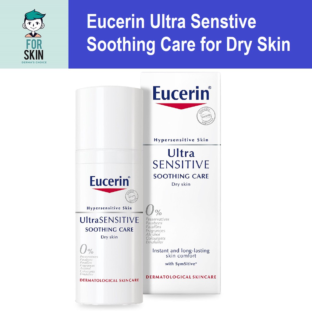 Eucerin Ultra Sensitive Soothing Care for Dry Skin / Normal to ...