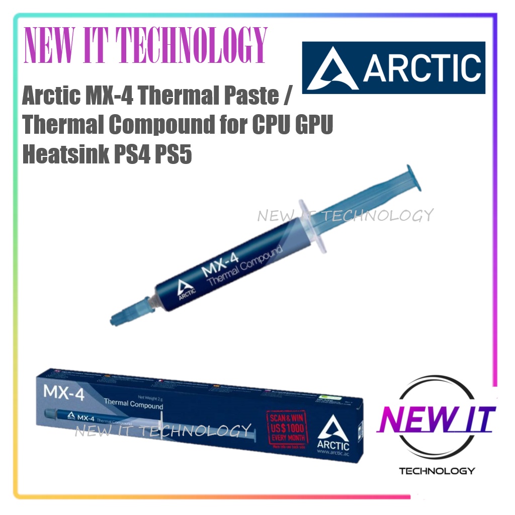 Arctic MX-4 / MX-5 / MX-6 Thermal Paste / Thermal Compound for CPU GPU ...
