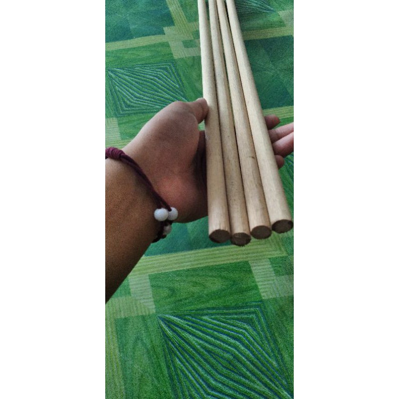 KAYU Dowel Or macrame Wood Stick 12mm Length 20cm, 30cm And 40cm ...