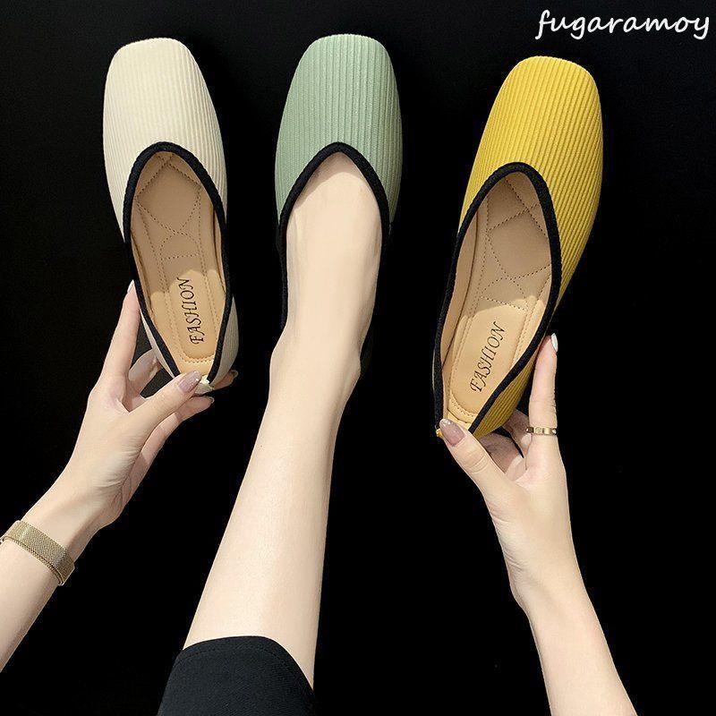 Large Size 35-43 Women's Shoes Flat Shoes Slip-On Slip-On Shoes Muller ...