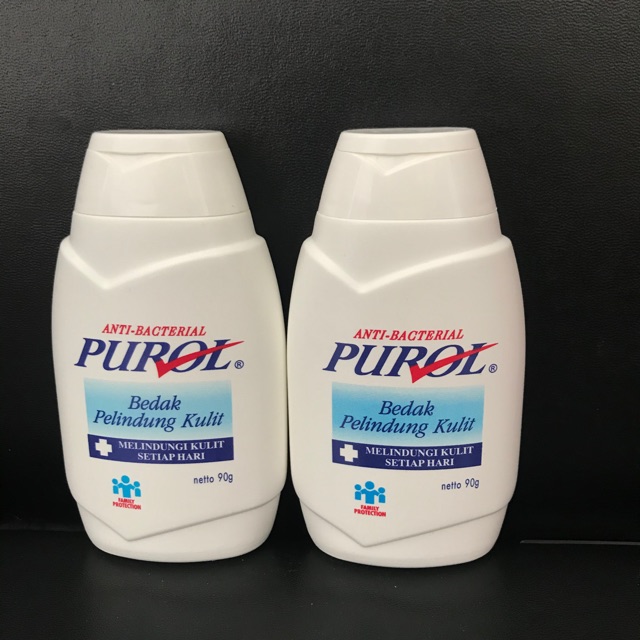 BEDAK PUROL ANTI-BACTERIAL BIRU 90g (2PCS) | Shopee Singapore