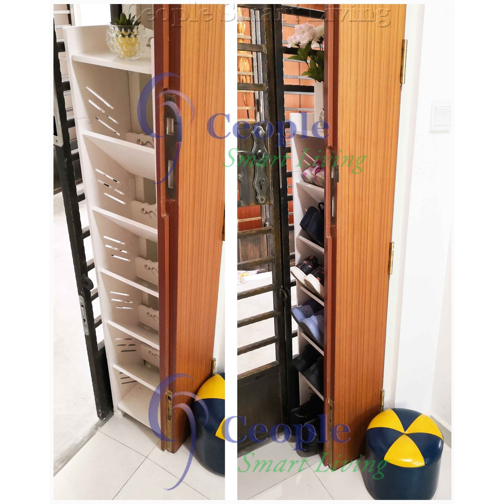 UPDATED VERSION BTO shoe rack Shoe cabinet HDB shoe rack Furniture ...