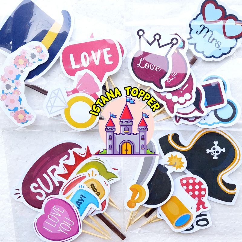 Photo Booth Theme Birthday Topper/Unique Topper | Shopee Singapore