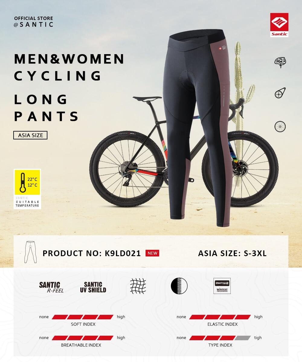 Santic Women Cycling Pants Professional Exercise Bike 4D Padding ...