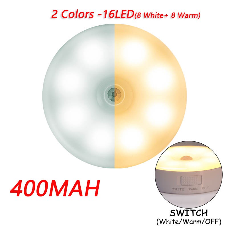 Rechargeable Sensor Night Light, Wireless Body Induction Lamp, Motion ...