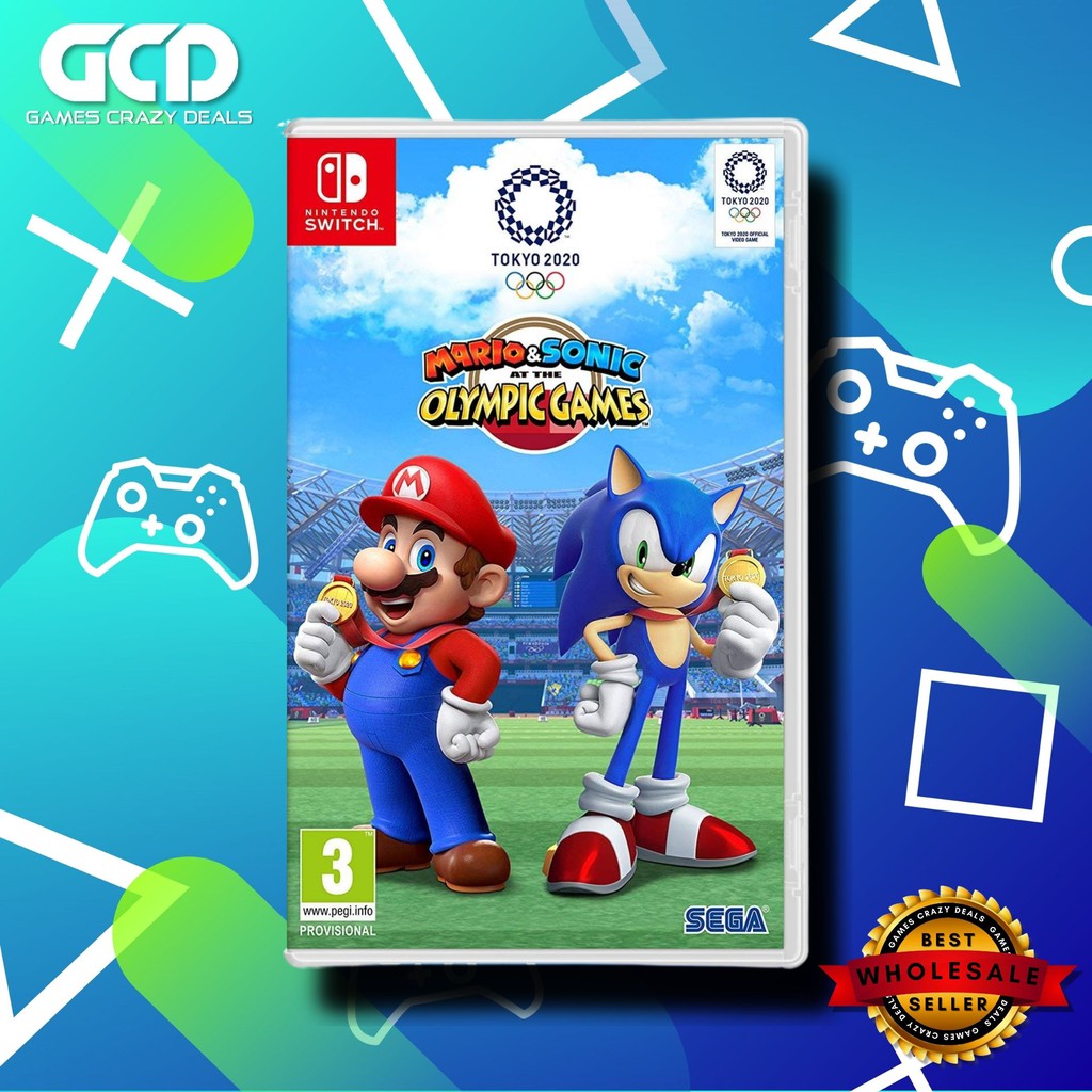 Nintendo Switch Mario & Sonic At The Olympic Games Tokyo 2020 | Shopee ...