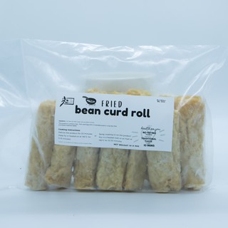 Fried Bean Curd Roll (Large) Halal Frozen Bean Curd Skin / Toufu Skin ...