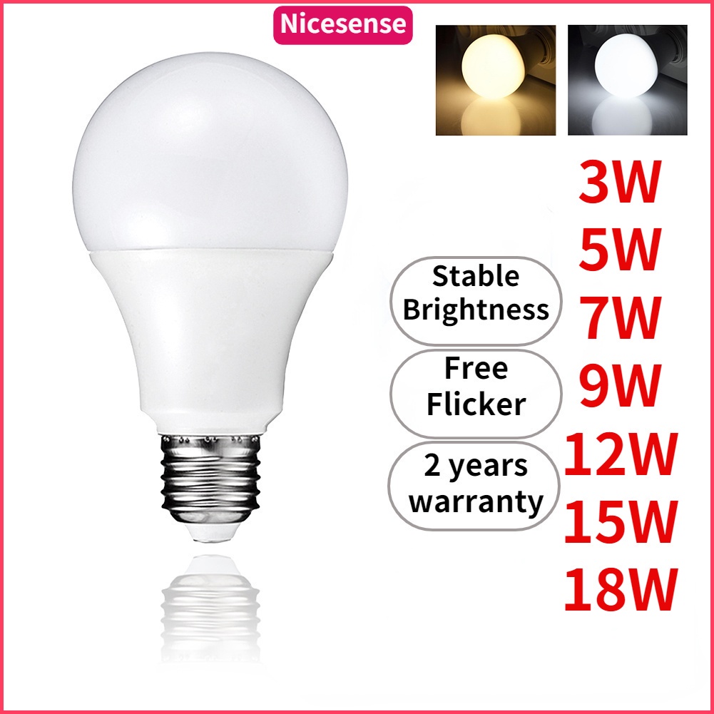 E27 led Bulb No Flicker 3w 5w 7w 9w 12w 15w 18w Energy-saving lamps ...