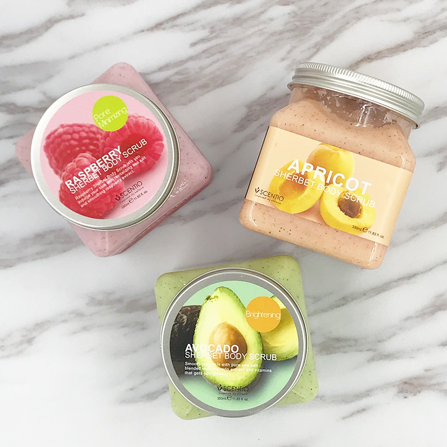 Scentio Sherbet Body Scrub 350ml | Shopee Singapore