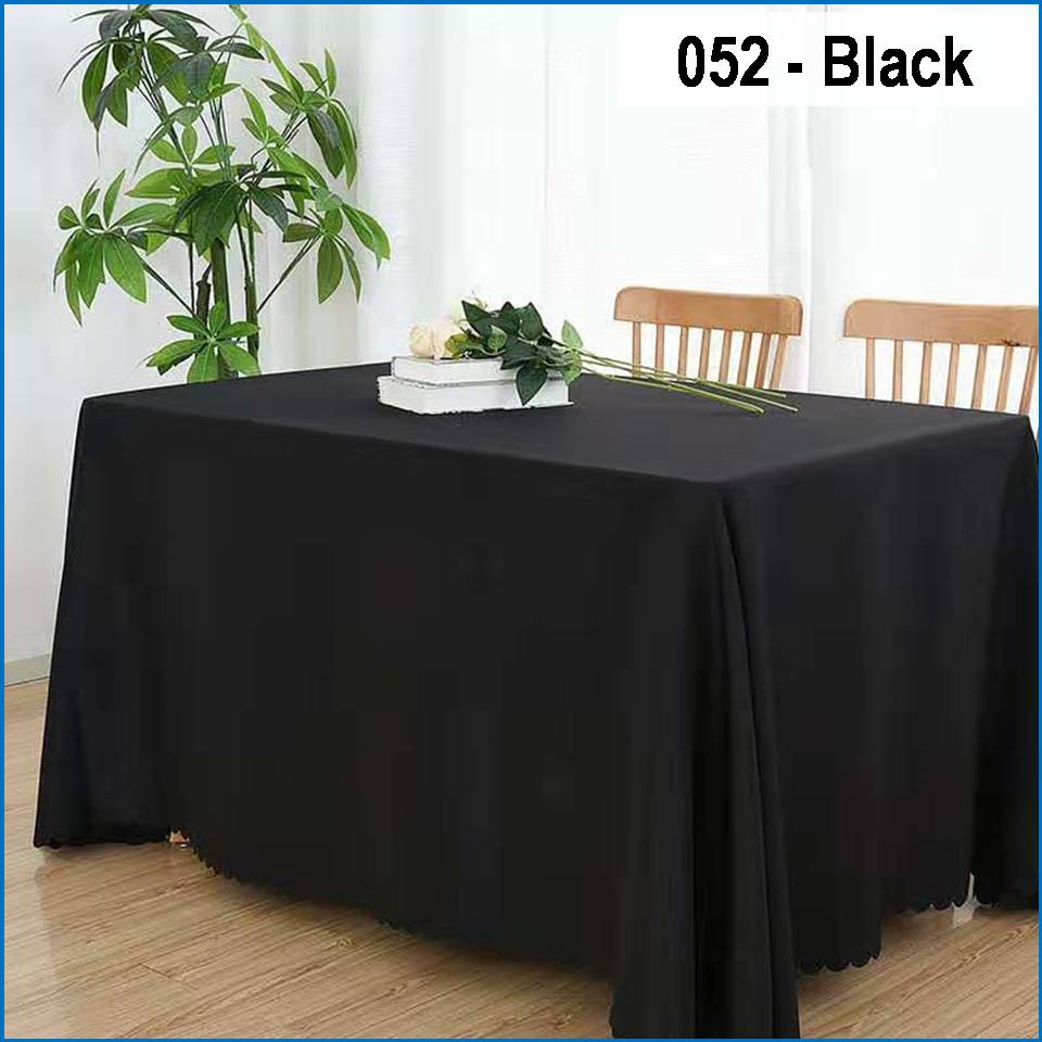 180x260cm Purity Color Table Cloth*Pastoral Polyester Fiber tablecloth ...