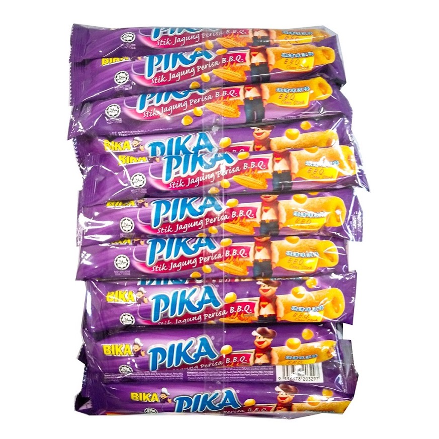 Bika Pika/Bagi-bagi Stick Corn Snacks 40pcs/bag (Halal) | Shopee Singapore