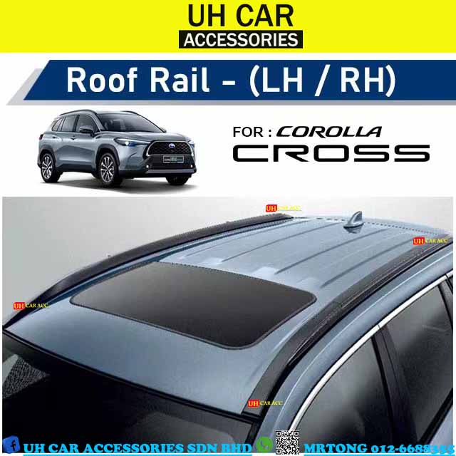 TOYOTA COROLLA CROSS 2020 2021 2022 ROOF RACK RAIL | Shopee Singapore