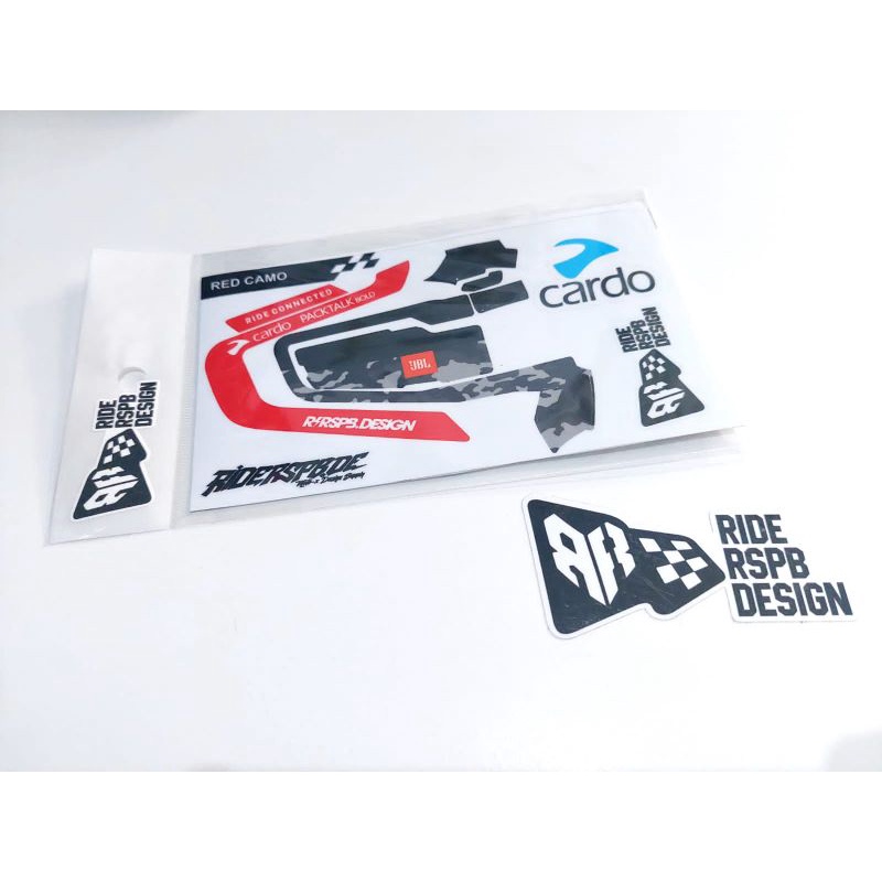 Red CAMO - STICKER GARSKIN DECAL SKIN COVER CARDO PACKTALK BOLD ...