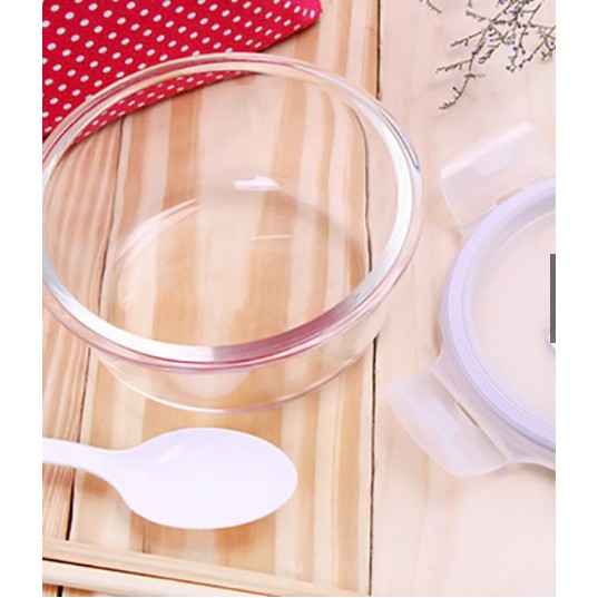 Locknlock round glass box 650ml | Shopee Singapore