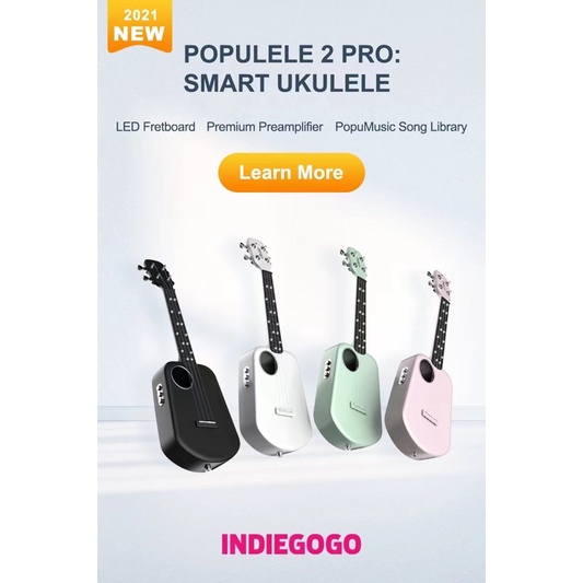 Populele 2 Pro - Smart Ukulele | Shopee Singapore