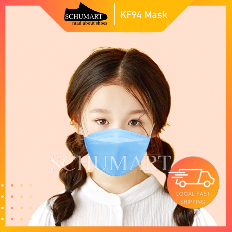 [10PCS] KF94 3D Disposable Face Mask Korean Design Adult & Children ...