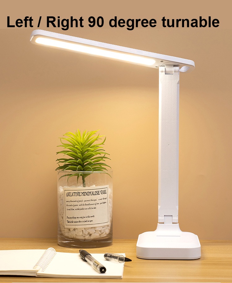 (SG Stock) USB LED Light Rechargeable Desk Table Lamp Touch Control ...