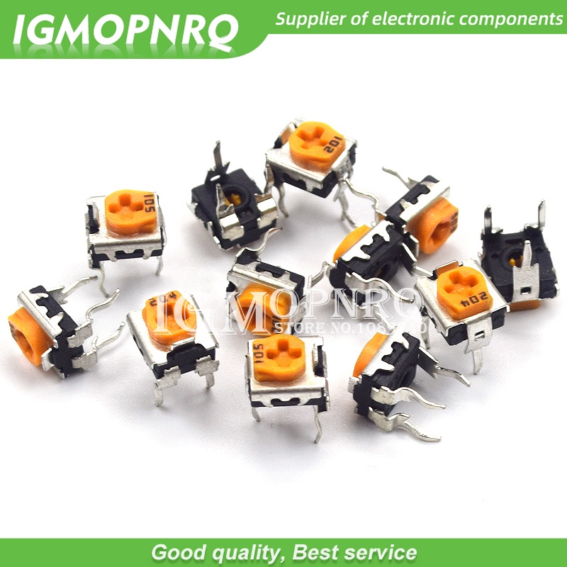 20pcs WH06-2C 100 200 500 1K 2K 5K 10K 20K 50K 100K 200K 500K 1M ohm ...