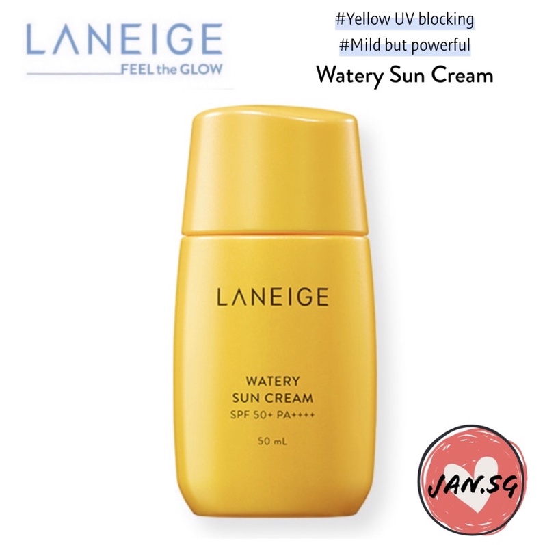 Laneige Watery Sun Cream SPF50+ 50ml - Laneige Suncreen, Laneige Sun ...