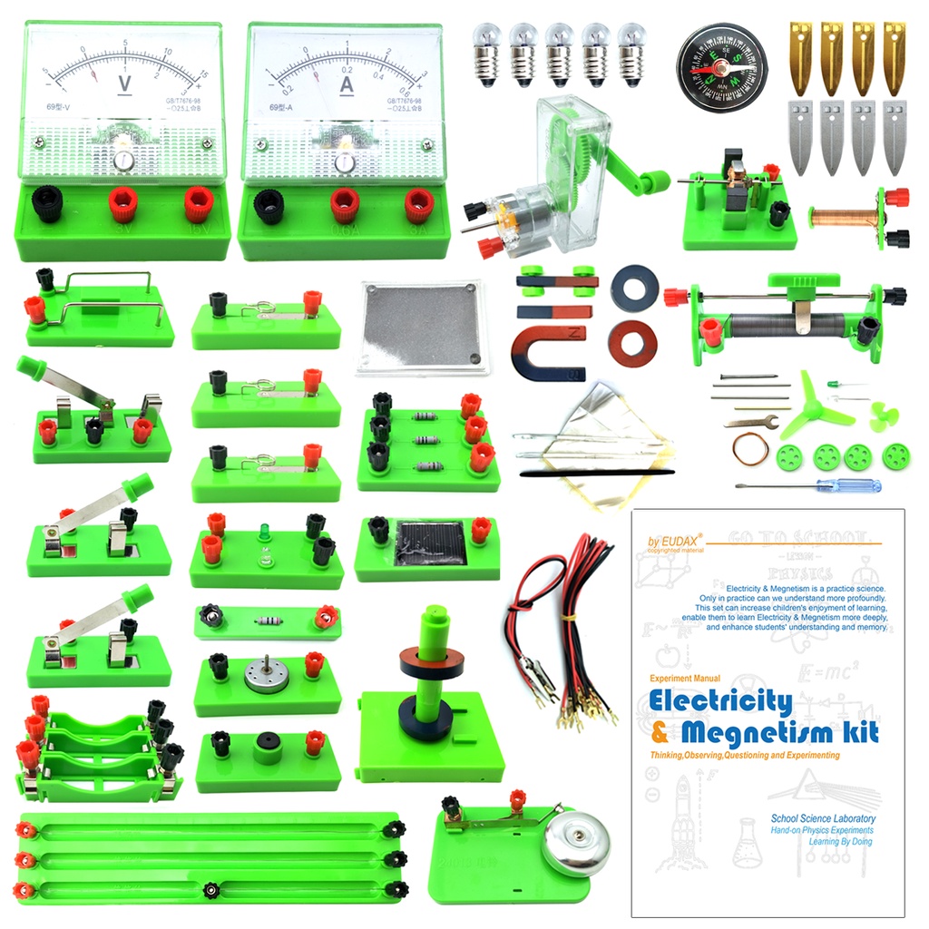 School Physics Labs Basic Electricity Discovery Circuit and Magnetism ...