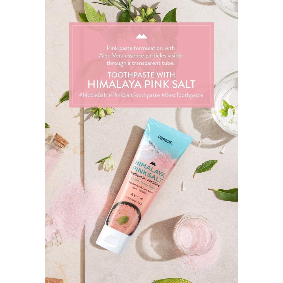 [PERIOE] Himalayan Pink Salt Toothpaste 100g (Ice Calming Mint/Floral ...