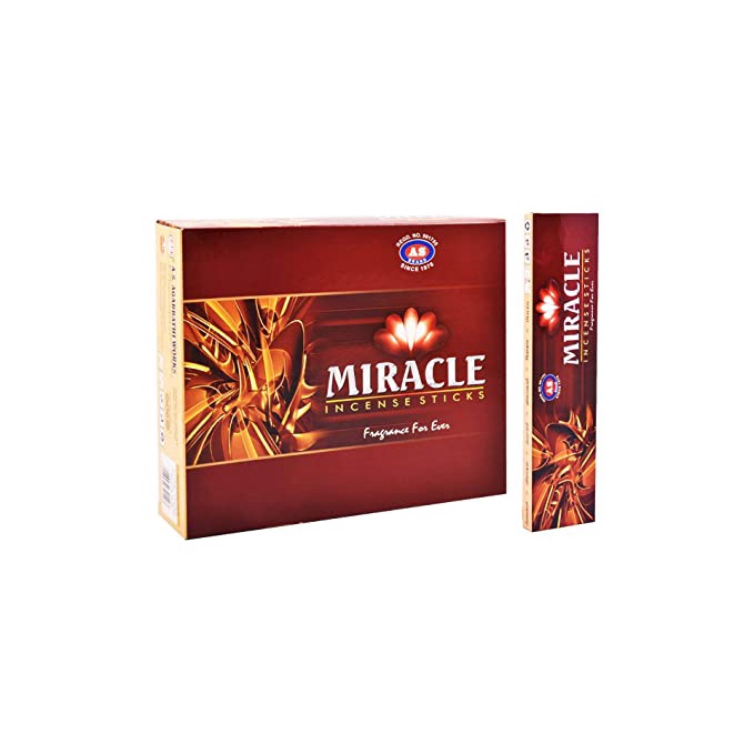 Miracle Incense sticks - 12 packets inside - Each packet 18 sticks ...